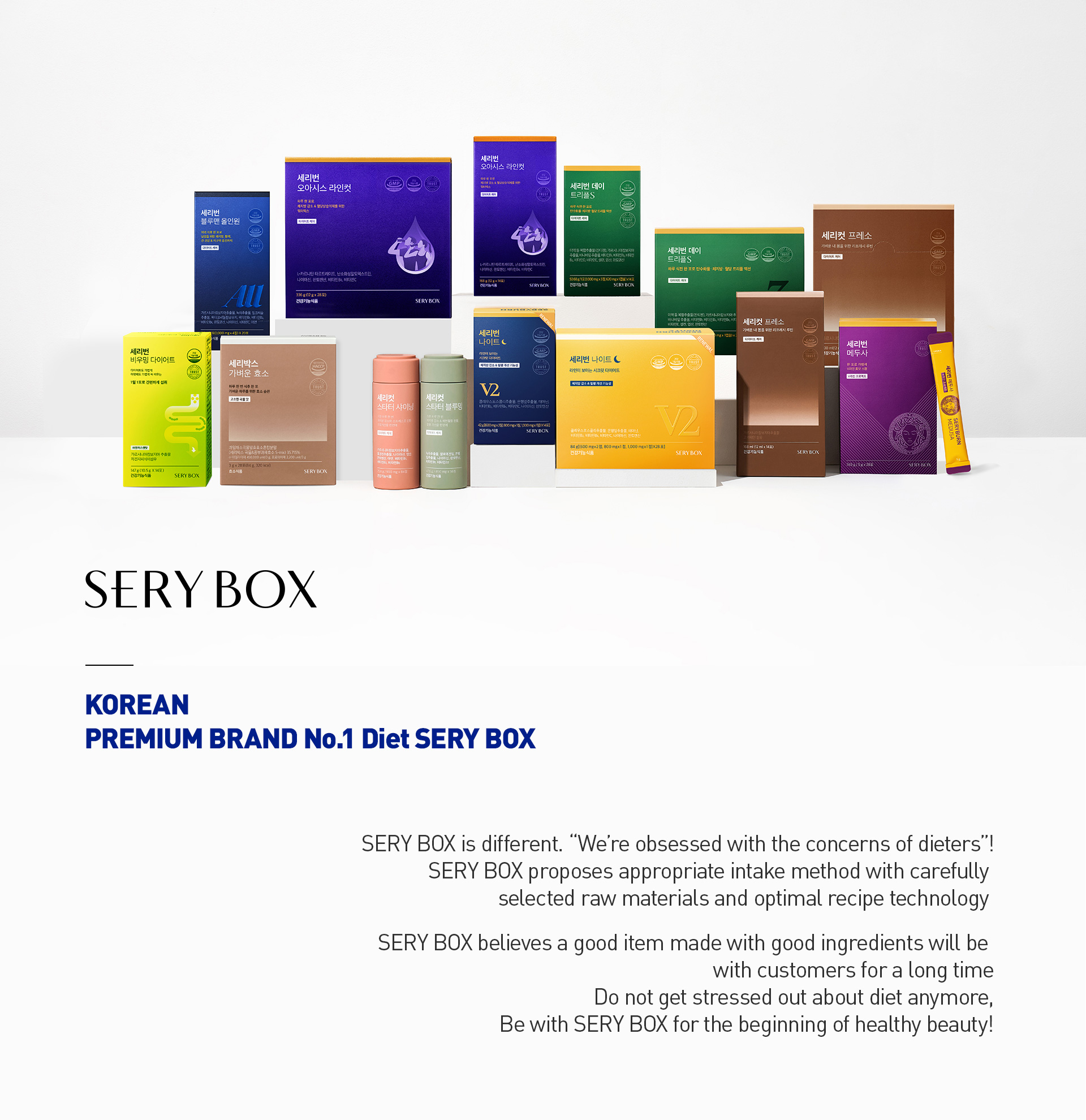 SERY BOX Official ｜KOREA NO.1 Diet Supplements